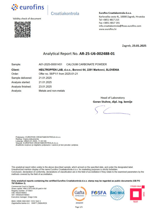 Kalcijev karbonat 907g